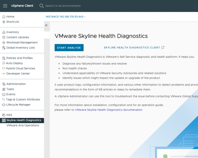 Skyline Health Diagnostic Appliance – vmdaube